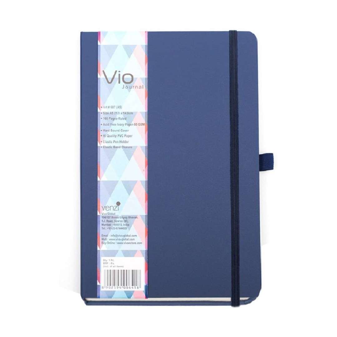 Viva Global Viva Vio Journal Notebook 160 Pages -(Blue) – Skyblue ...